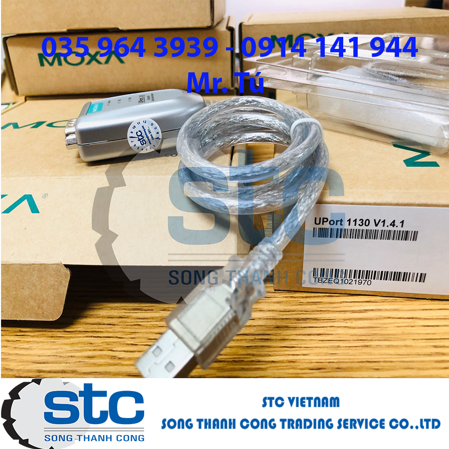 Uport 1130 – USB to serial converter – Moxa - Song Thanh Cong